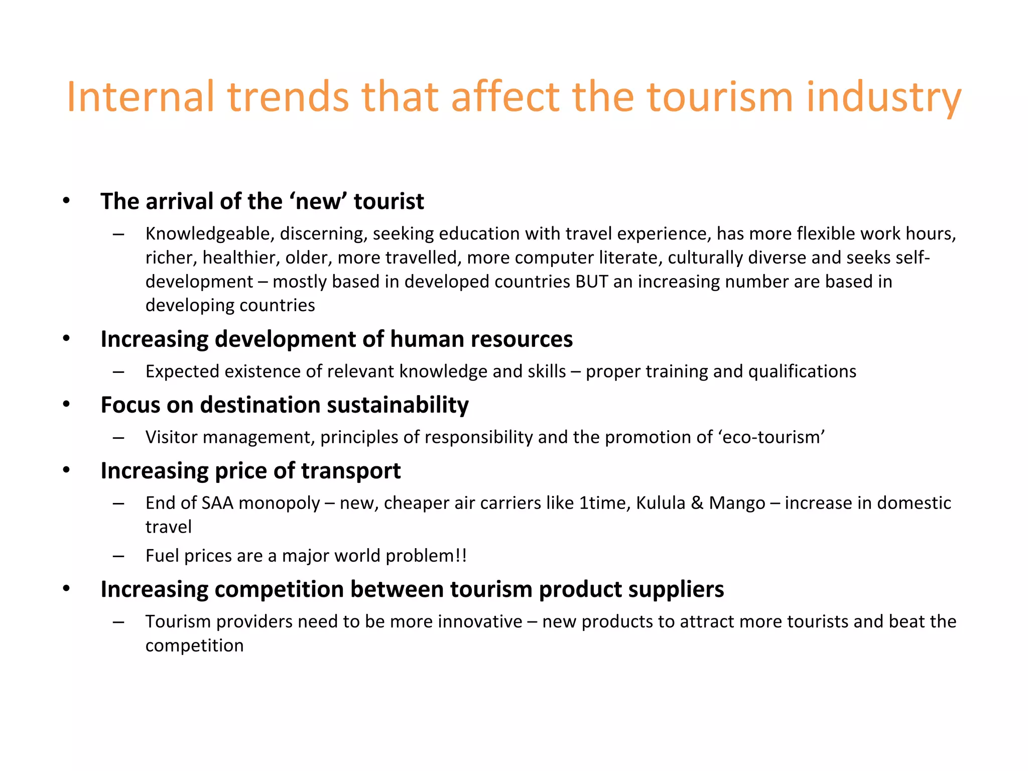 Tourism types | PDF