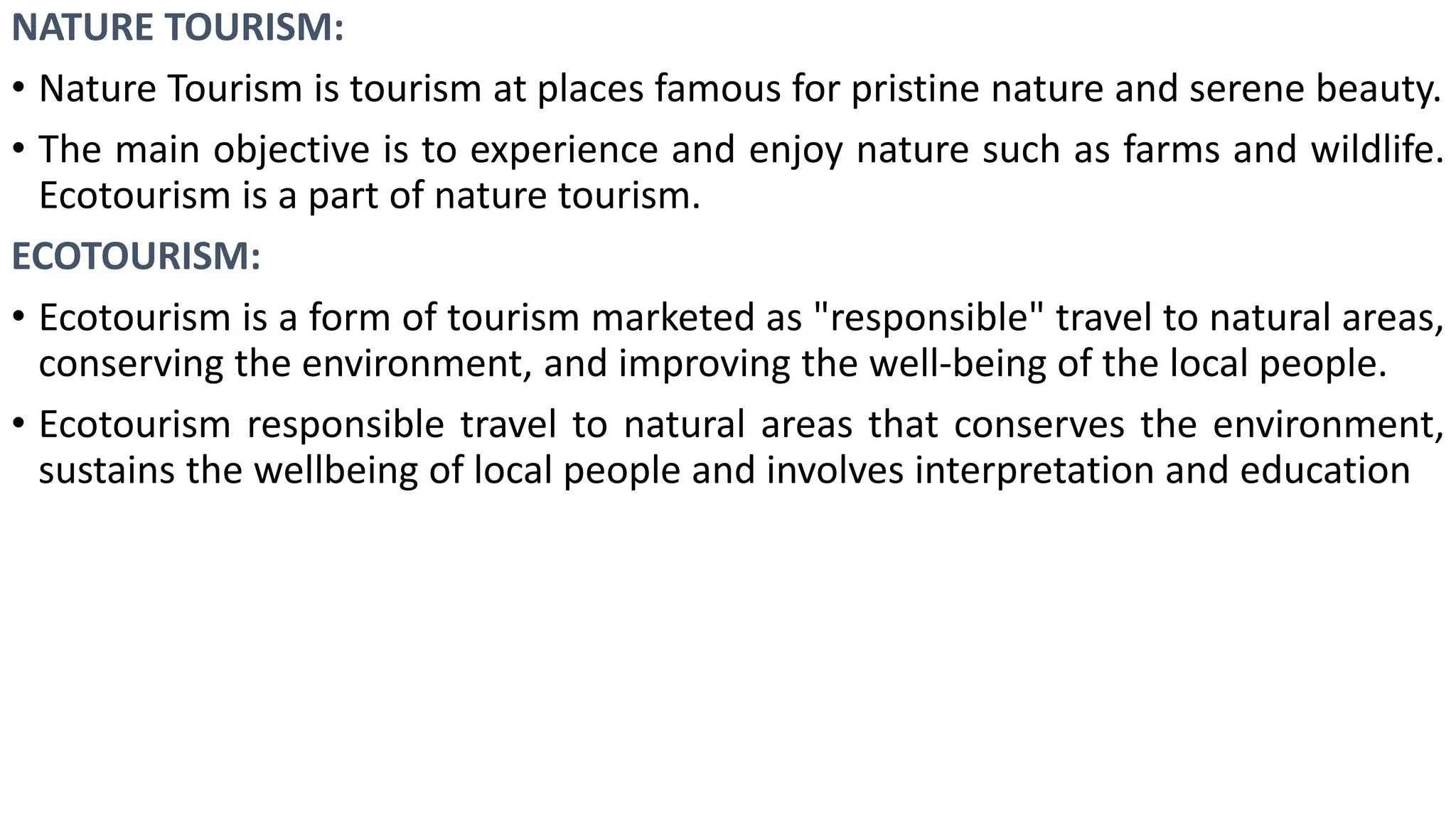 TOURISM TYPES & CATEGORIES.pptx