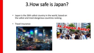 Tourist attraction in japan | PPTX