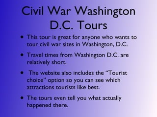 Tourist Attractions | PPT