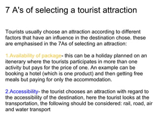 Tourist attractions (1) | PDF
