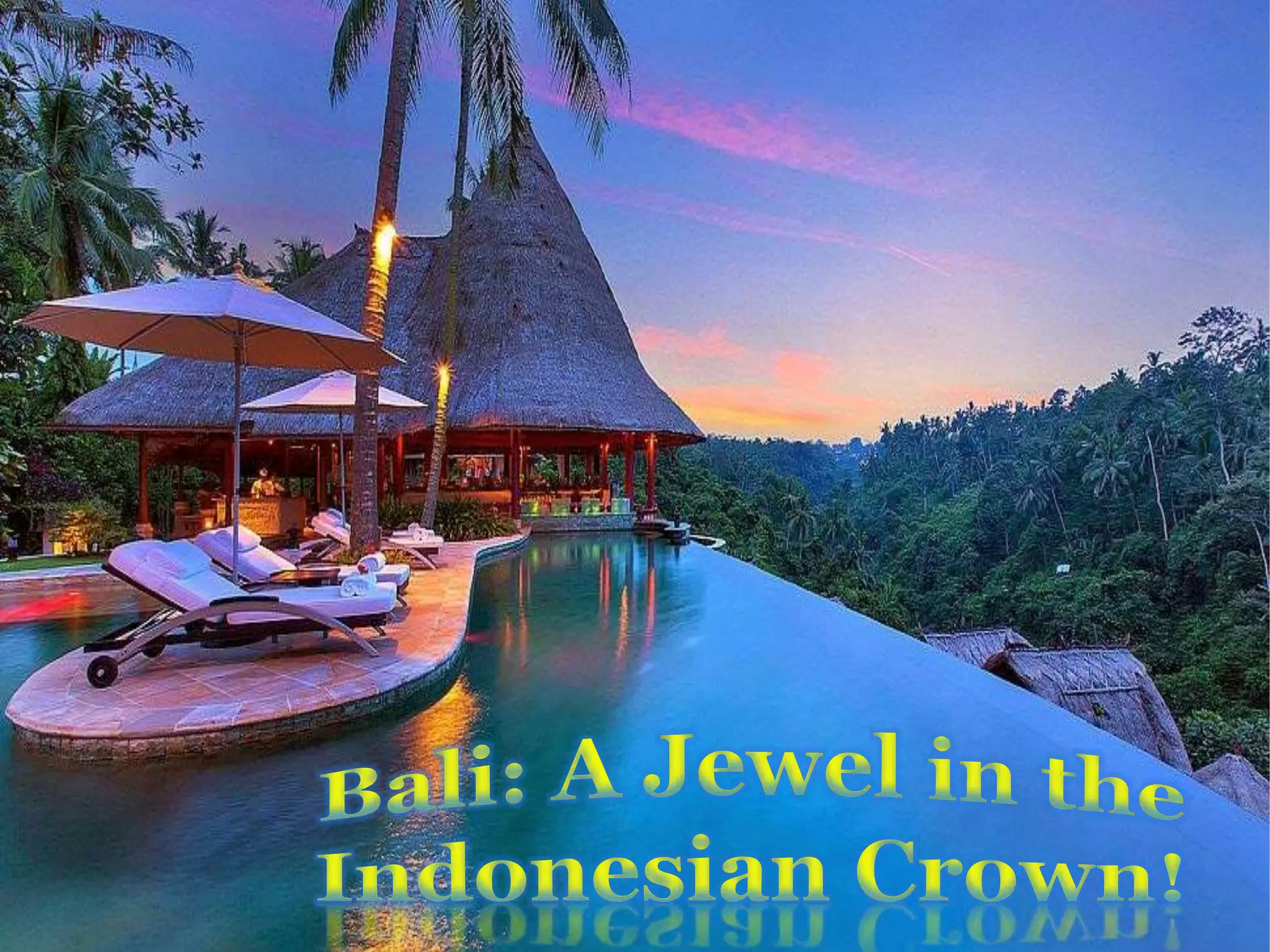 Tourist attractions in bali | PPT