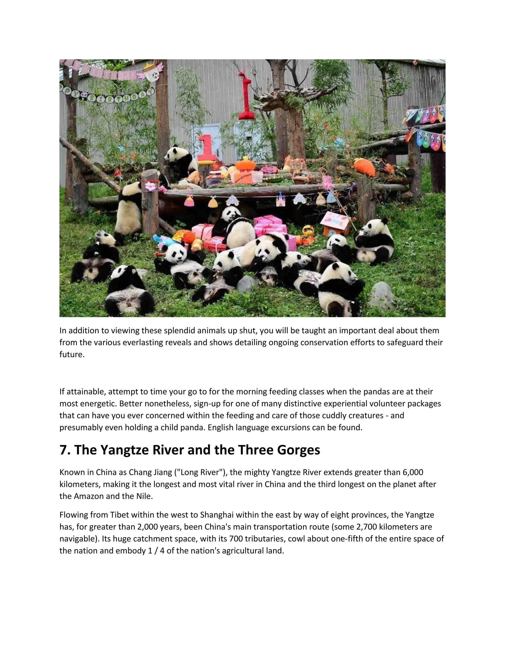 Tourist attractions in china | PDF