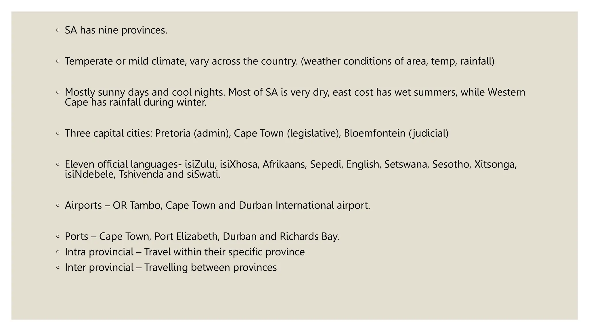 Tourist attractions in south Africa (term 3).pptx