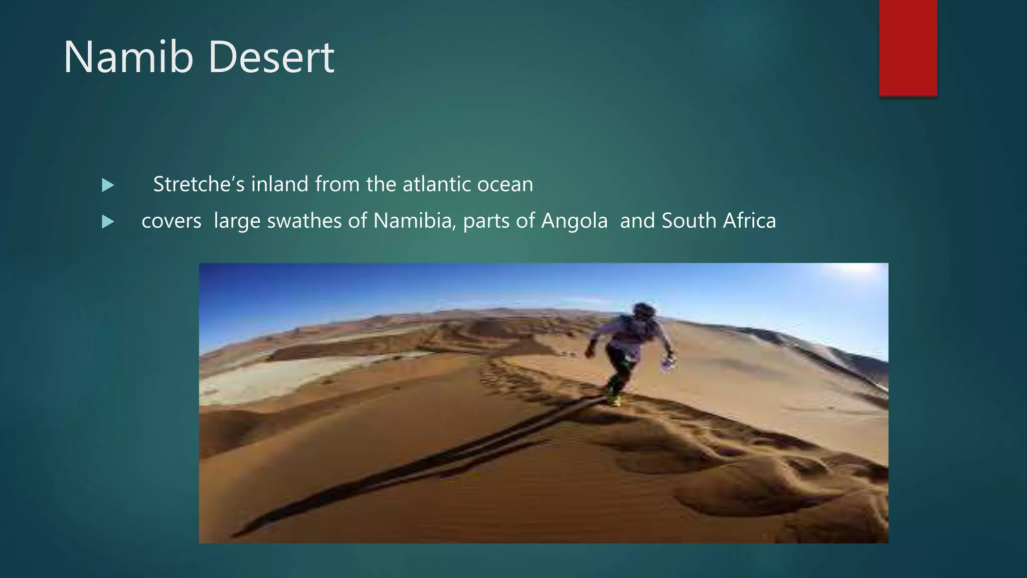 Tourist attractions in the sadc region | PPTX