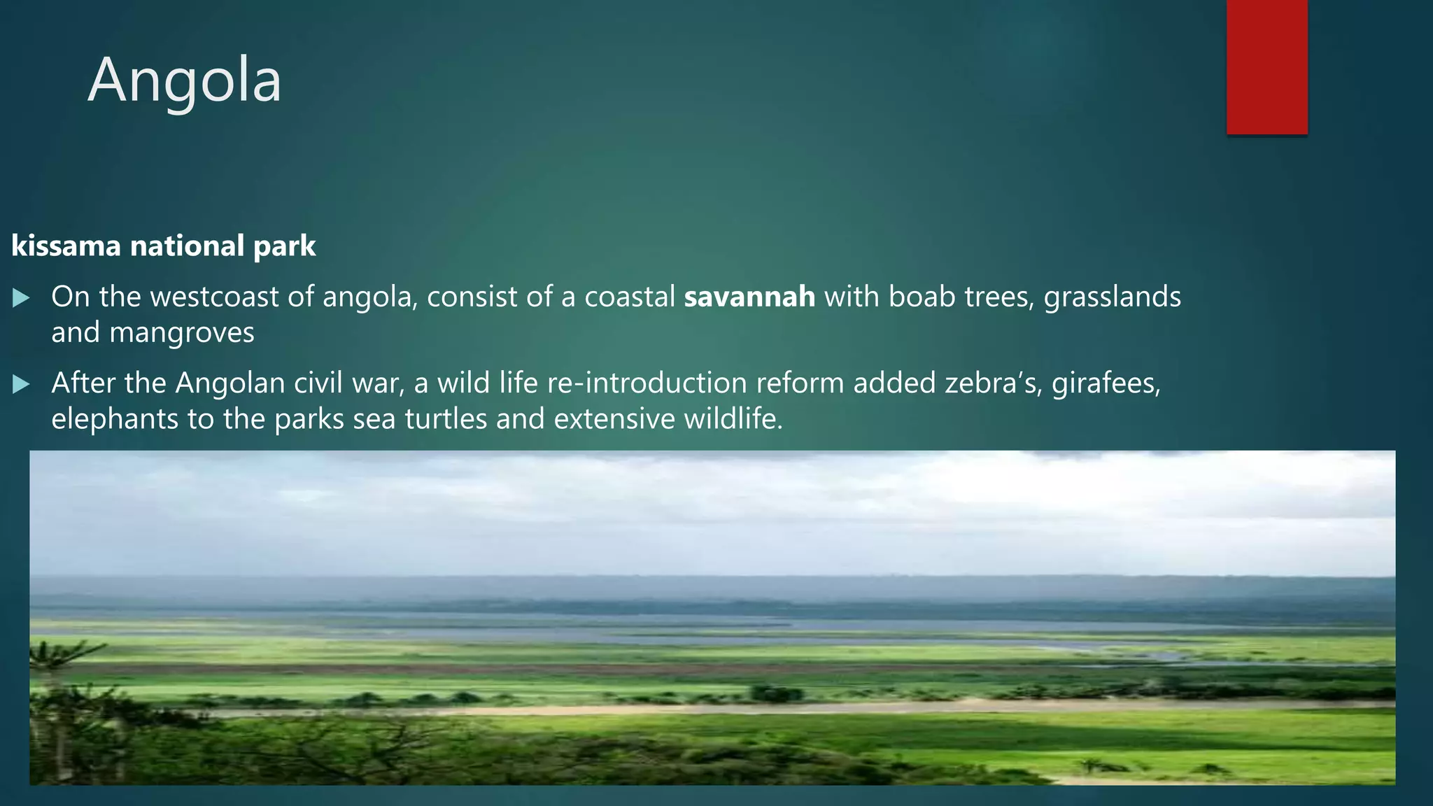 Tourist attractions in the sadc region | PPTX