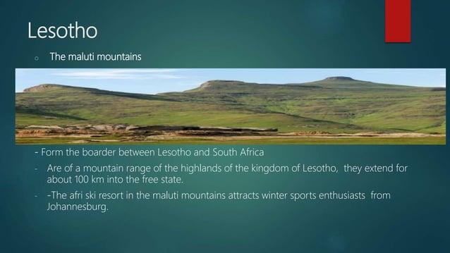 Tourist attractions in the sadc region | PPTX | Africa Travel | Travel ...