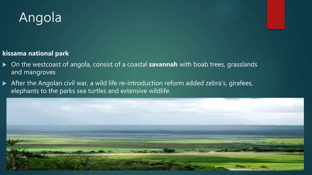 Tourist attractions in the sadc region | PPTX | Africa Travel | Travel ...