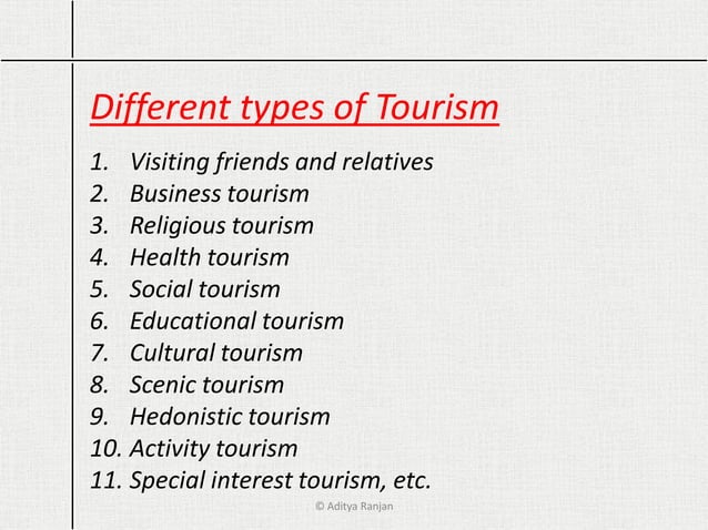 Tourist behaviour, unit 1 | PDF