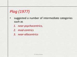 Tourist behaviour, unit 3 | PDF