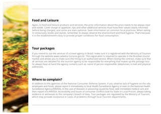 Tourist Consumer Guide | PDF