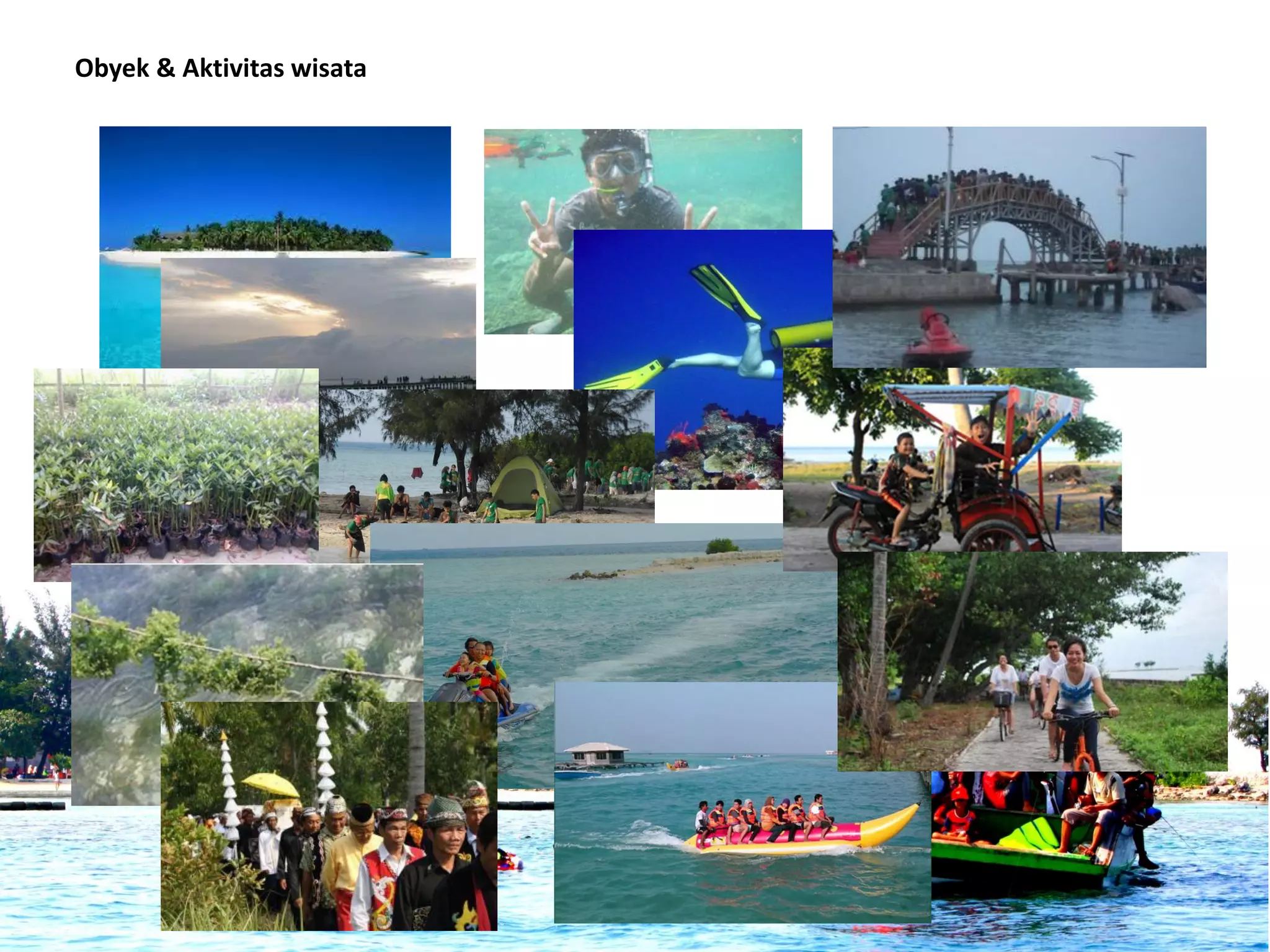Tourist destination: Tidung Island, Jakarta_swot analysis (in Bahasa ...