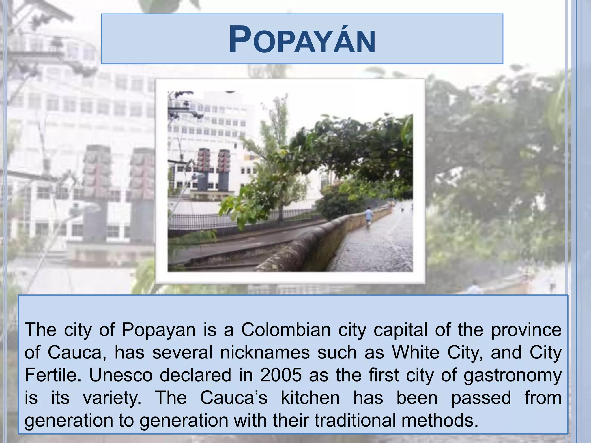 Touristic Places In Colombia | PPSX