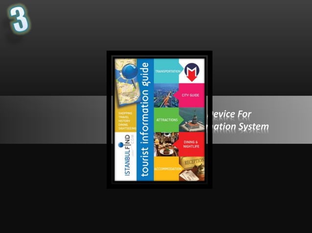 Designing a Device for Tourist information system | PPT