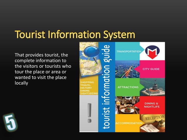 Designing a Device for Tourist information system | PPT