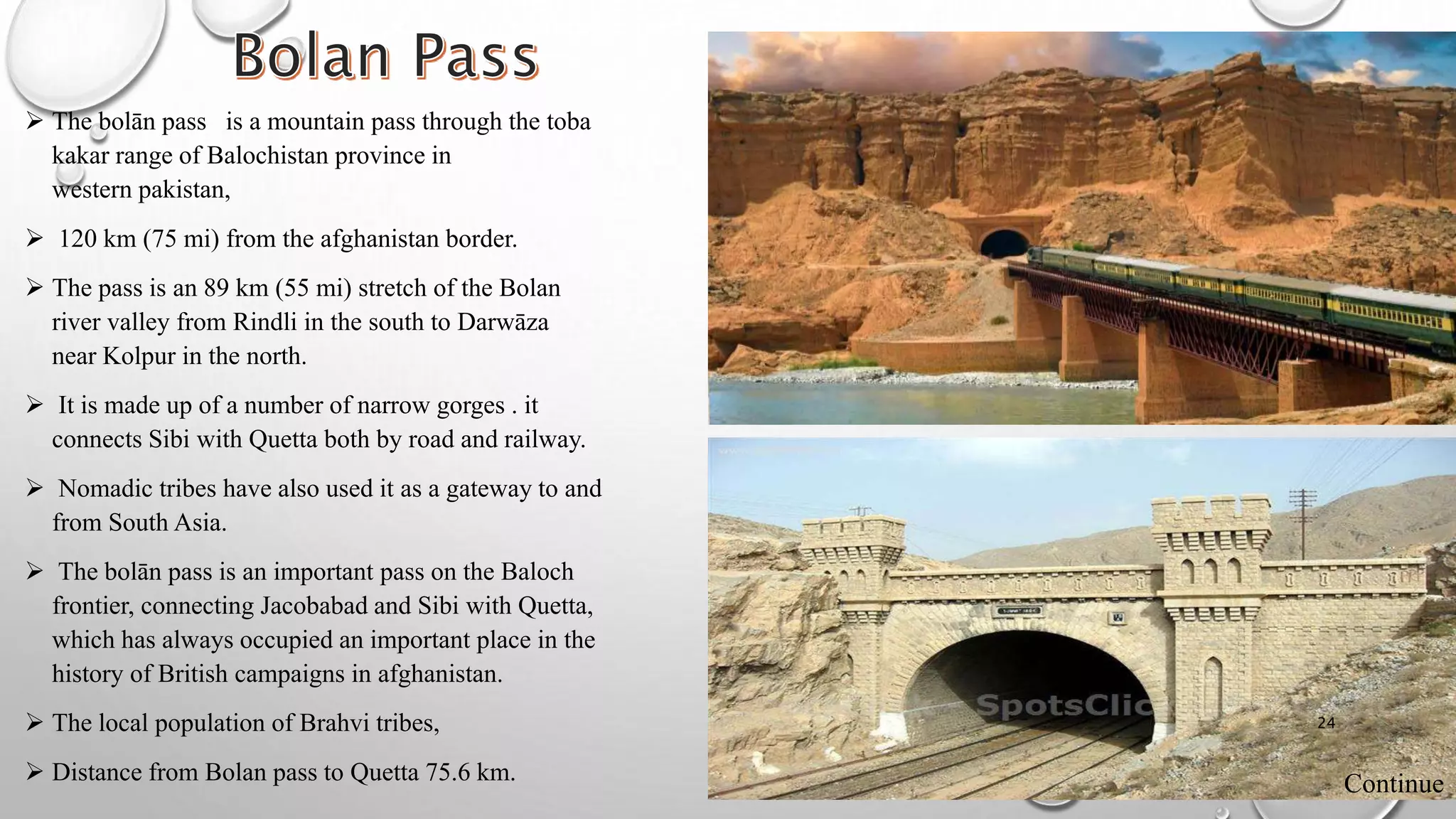 Tourist places of balochistan | PPTX