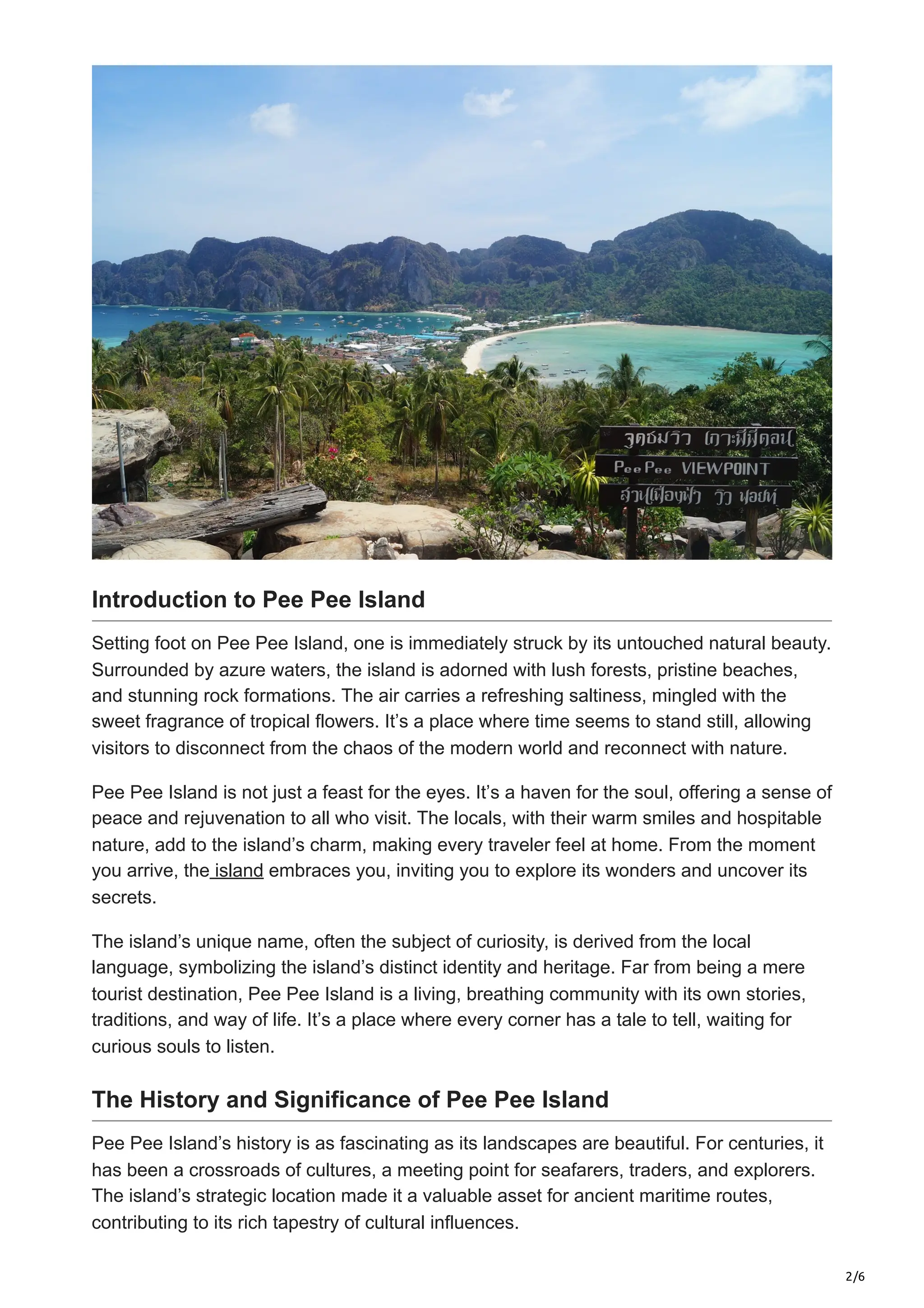 touristsightseeing.com-Discover the Wonders of Pee Pee Island.pdf