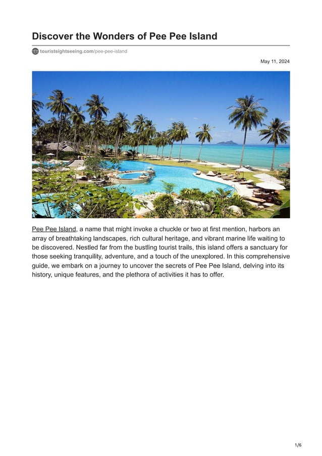 touristsightseeing.com-Discover the Wonders of Pee Pee Island.pdf