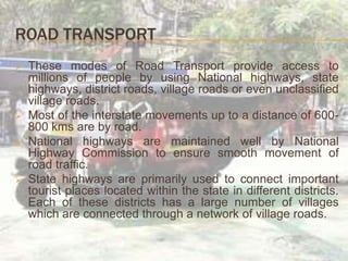 Tourist transport system | PPTX