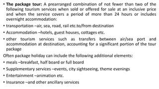 TOUR & ITS TYPE | PPTX