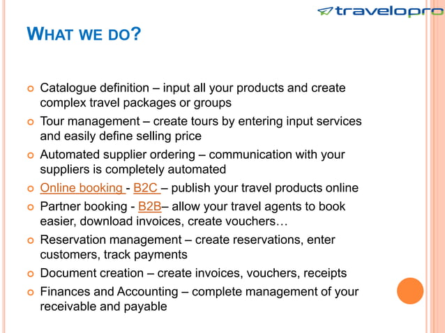 Tour Management System | PPTX