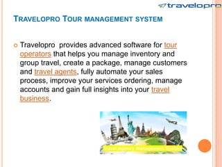 Tour Management System | PPTX