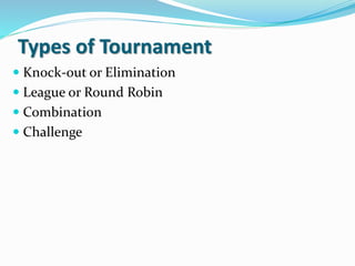 Anil Dahiya - Physical Education - Chapter-1 -XII Tournament | PPT