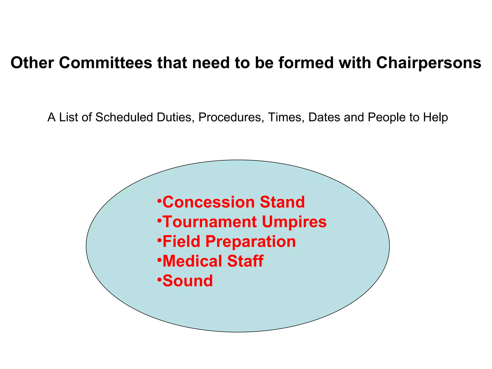 Tournament Directors Training Guide | PPT