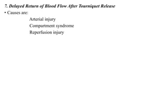 Tourniquet vs reperfusion in Orthopedic surgery especially replantation ...
