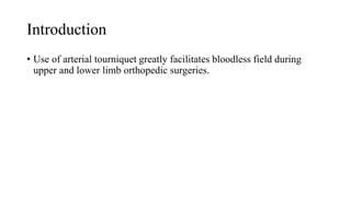 Tourniquet vs reperfusion in Orthopedic surgery especially replantation ...