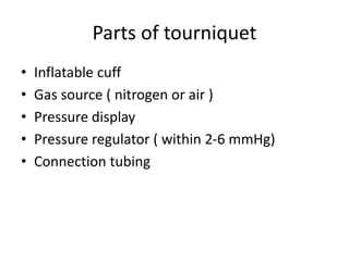 Tourniquet mgmc1 | PPTX