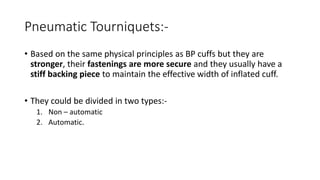 Tourniquets | PPTX