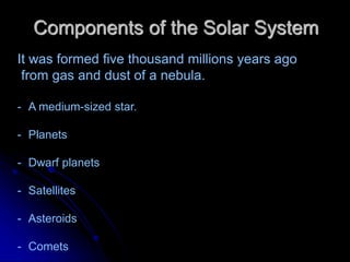Tour of solar_system | PPT