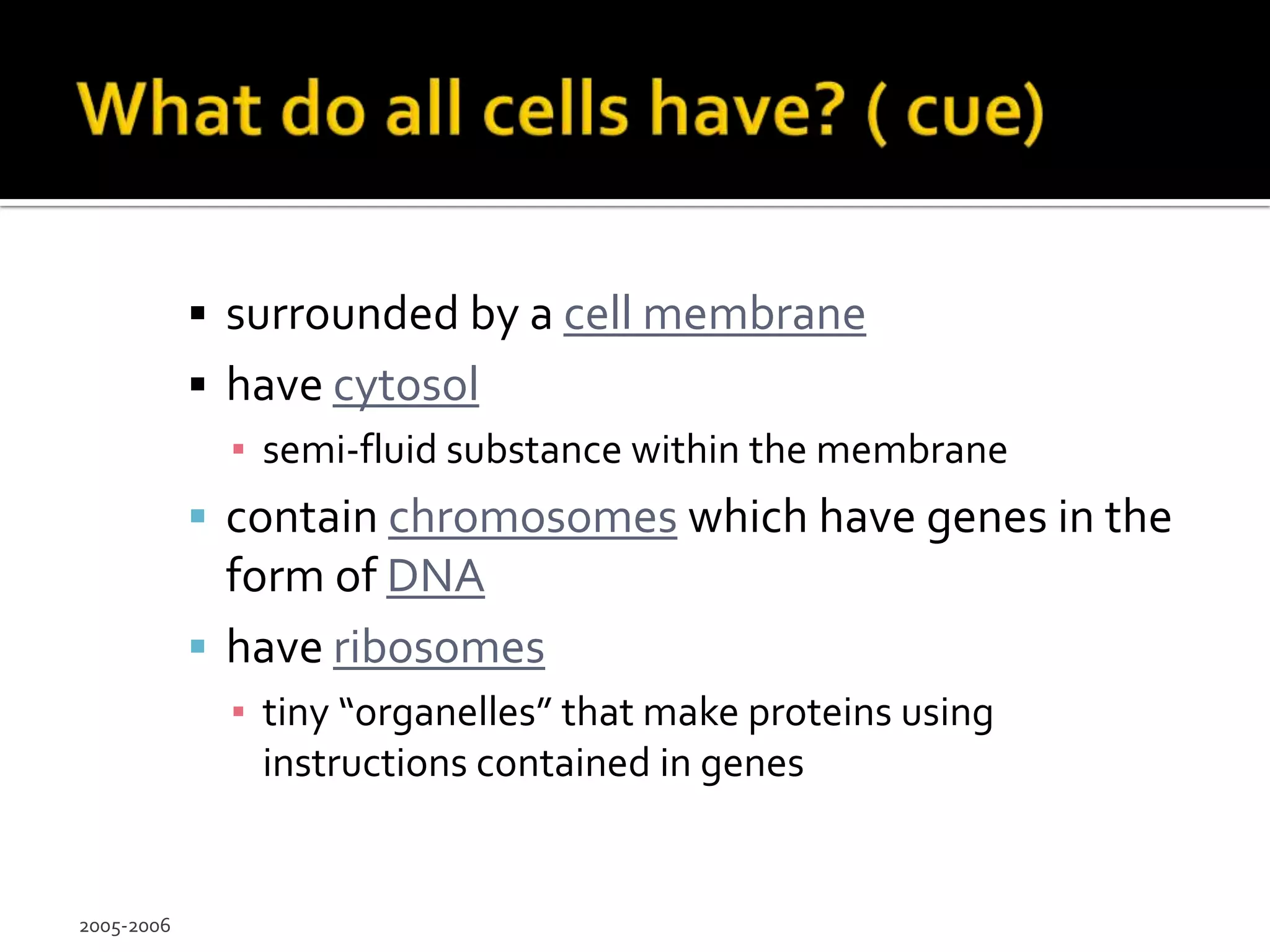 Tour of the cell | PPTX | Biological Sciences | Science