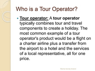 Tour Operations Management | PPTX
