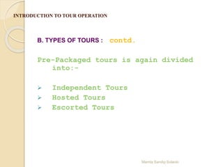 Tour Operations Management | PPTX