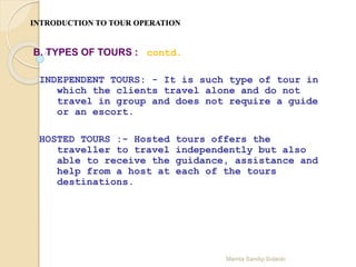 Tour Operations Management | PPTX