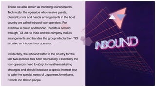 Tour operator work | PPTX