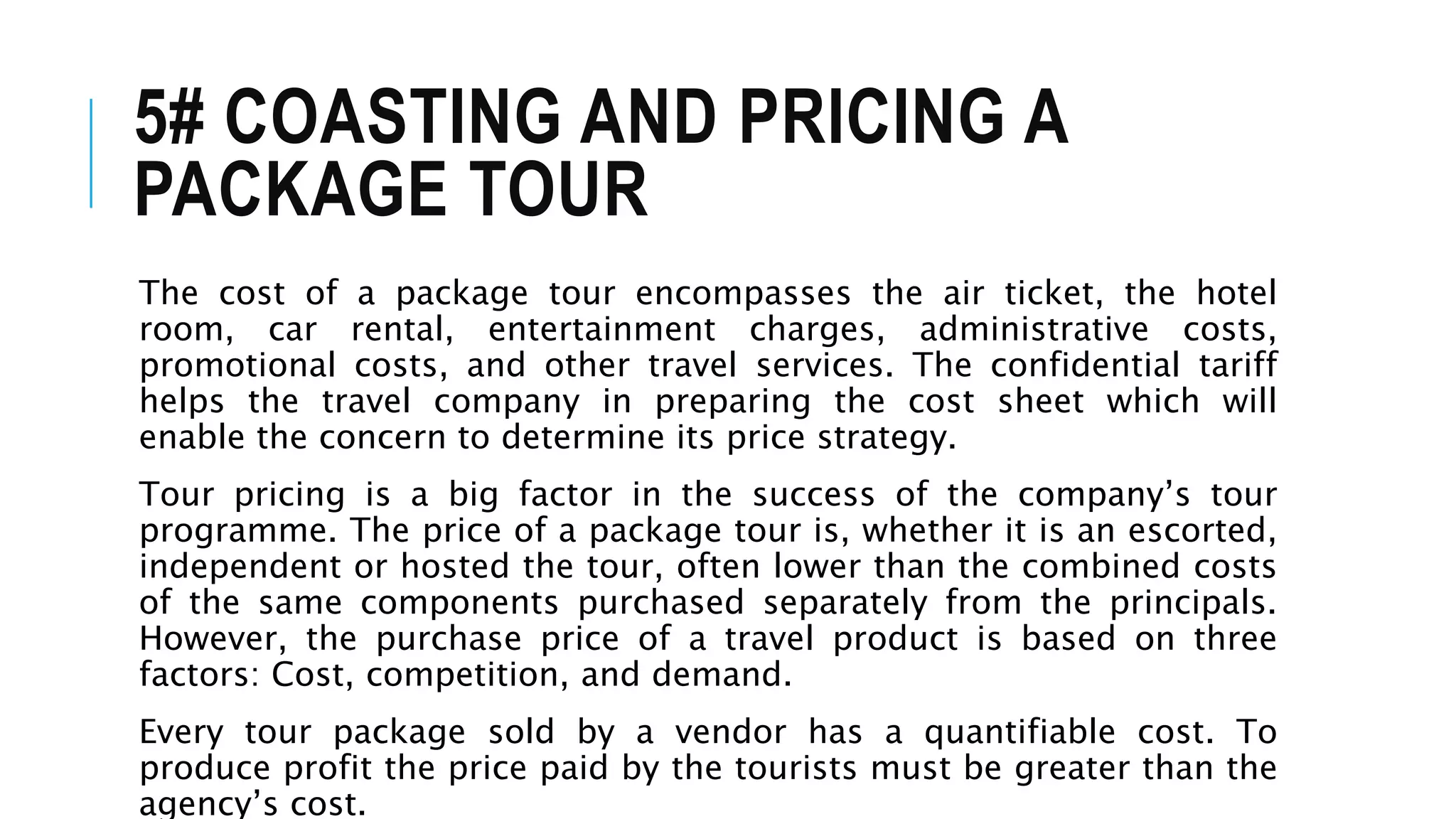 Tour Packages and Itinerary Preparation .pptx