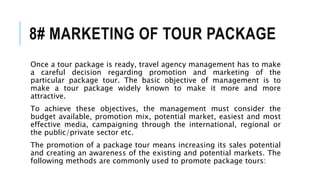 Tour Packages and Itinerary Preparation .pptx