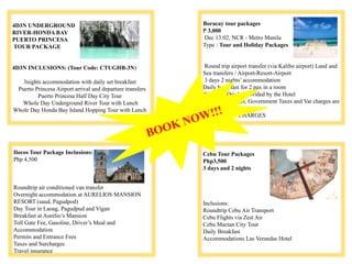 Self Tour Packages presentation | PPTX