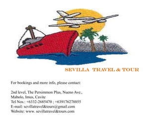 Self Tour Packages presentation | PPTX