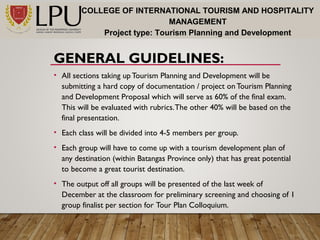 Tourism Planning and Development Introduction | PPT | Travel ...