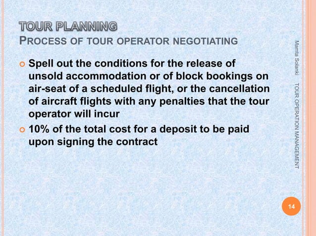 Tour planning | PPTX | Air Travel | Travel Type