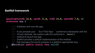 A tour through Swift attributes | PPT