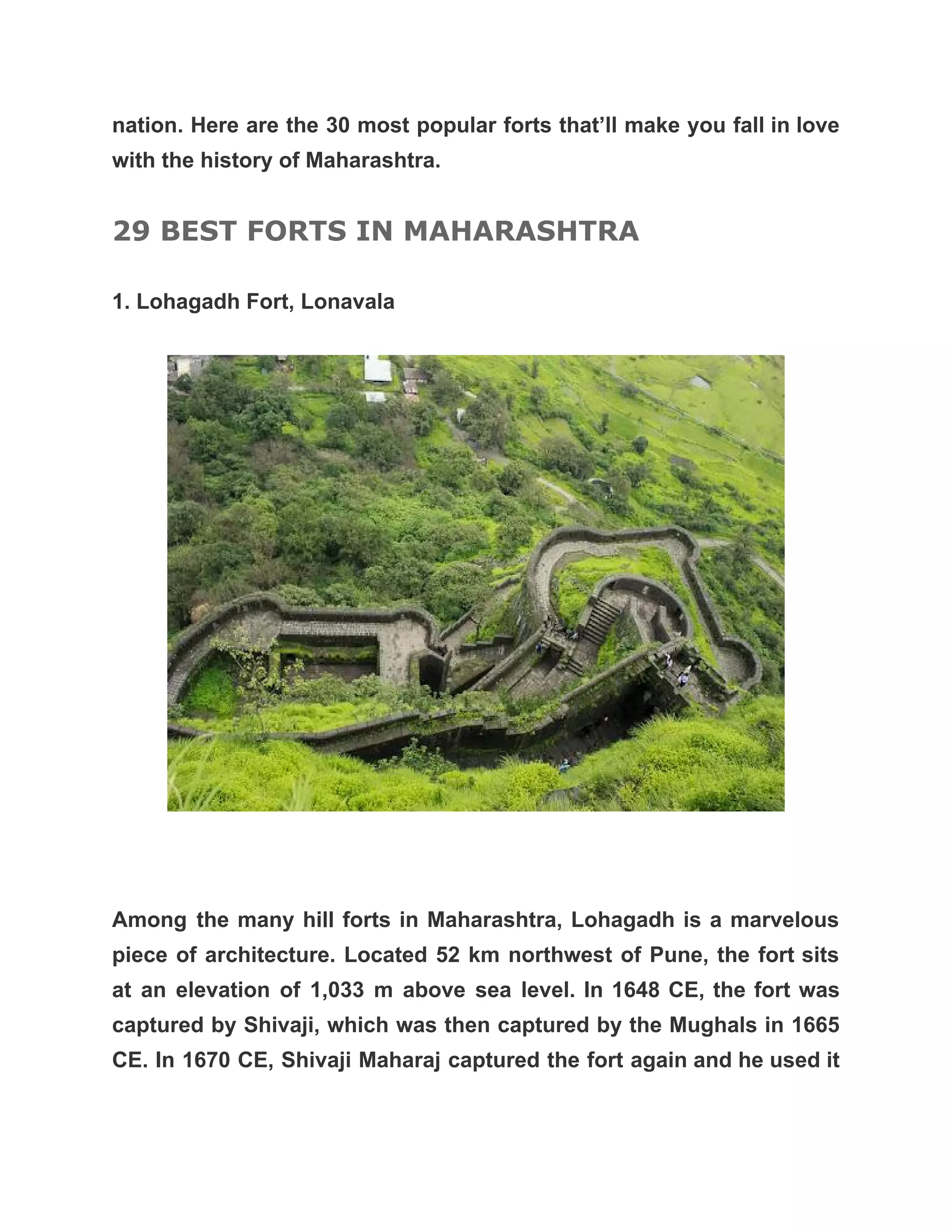 Tour to Maharashtra Fort.pdf