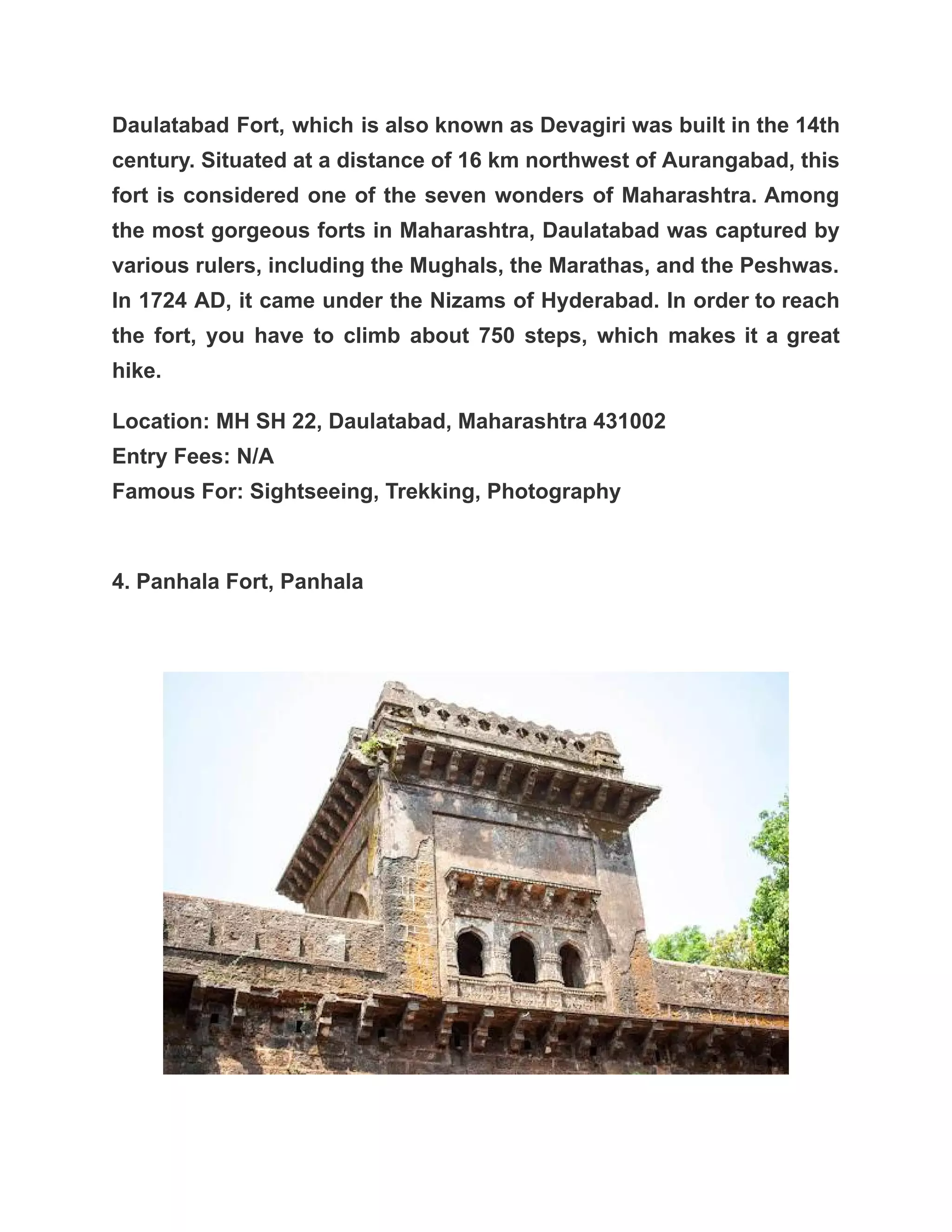 Tour to Maharashtra Fort.pdf