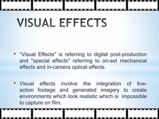 Vfx Terminologies with Examples | PPTX