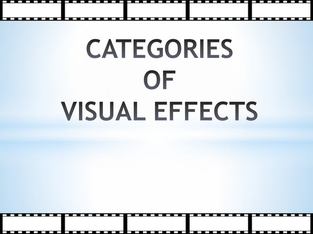 Vfx Terminologies with Examples | PPTX