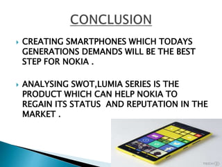 SWOT ANALYSIS OF NOKIA | PPT
